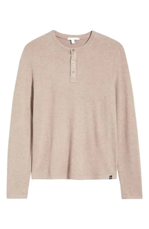 THREADS 4 THOUGHT Elias Heathered Henley - Praline