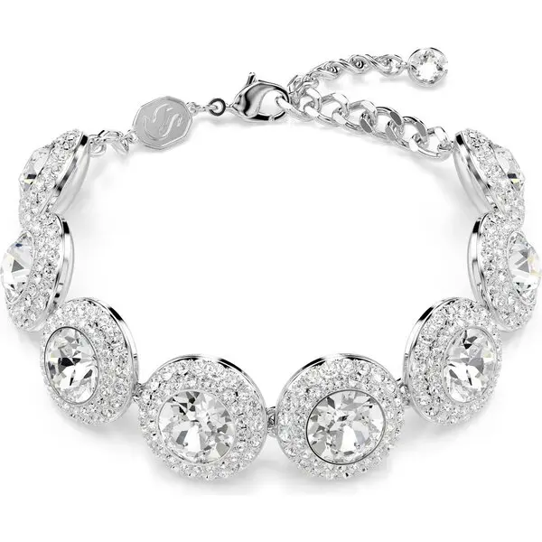 SWAROVSKI Una Angelic Crystal Bracelet - White/silver