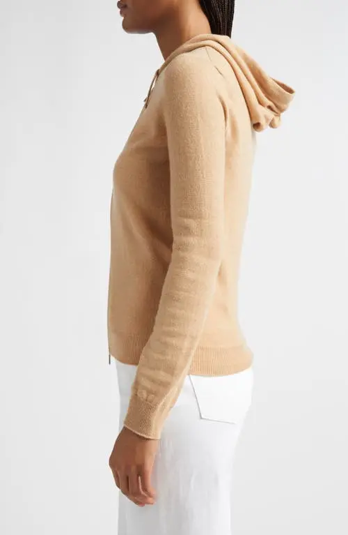 Eleventy Cashmere Zip Hoodie - 04 Camel