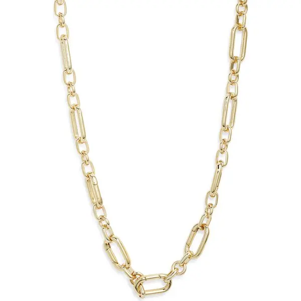 THE SIS KISS Collectors Charm Chain Necklace - Gold