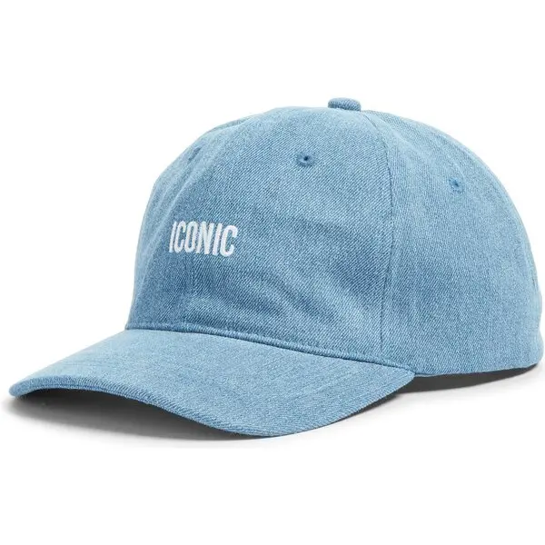 FRIDAY FEELIN’ Cotton Baseball Cap - Blue