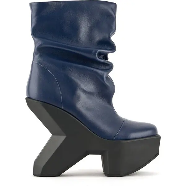 United Nude Boulder Slouch Boots - Midnight Blue