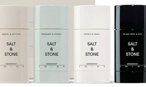 SALT & STONE Mini Deodorant Discovery Set $48 Value