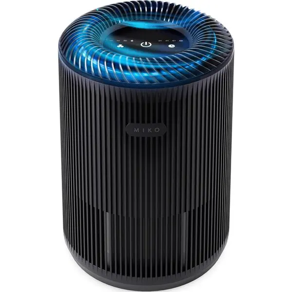 MIKO Essence 3-speed Compact Air Purifier - Black