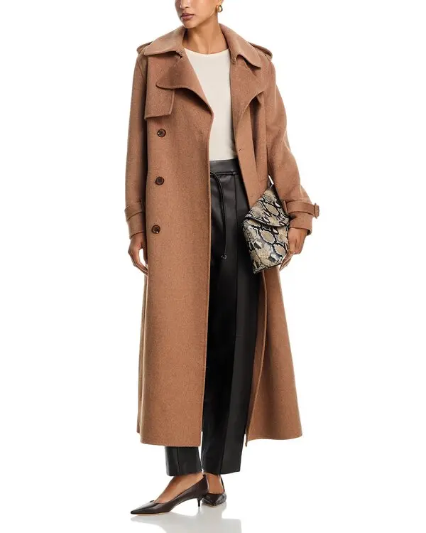 Simkhai Rumi Long Coat - Camel