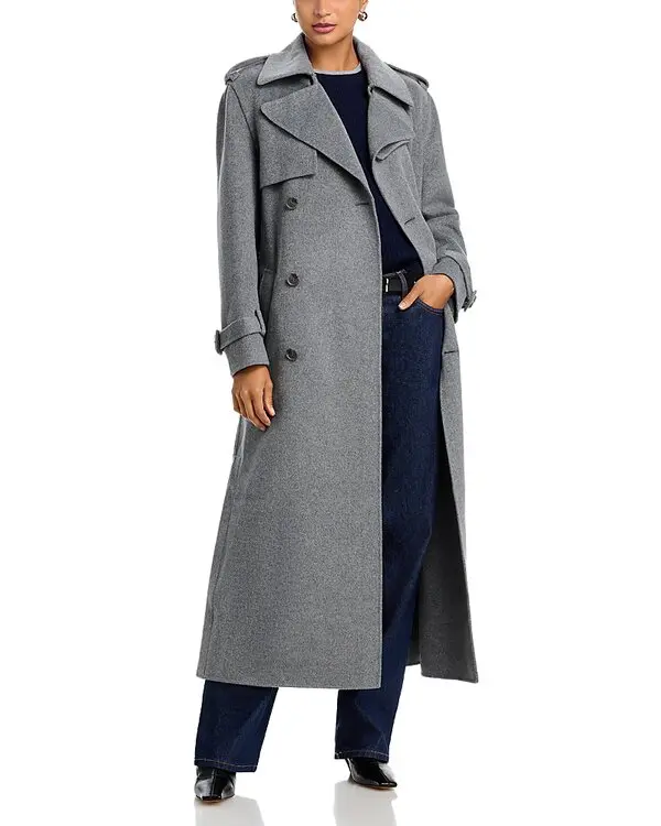 Simkhai Rumi Double Breasted Long Coat