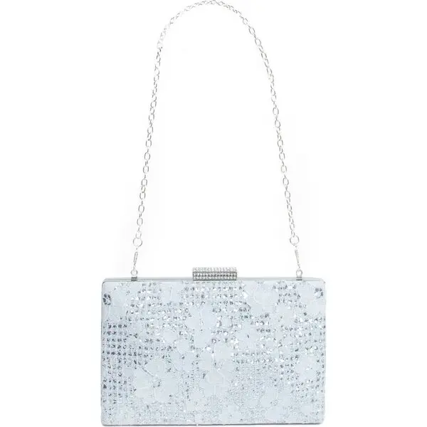 LAUREN LORRAINE Dandy Clutch - Silver