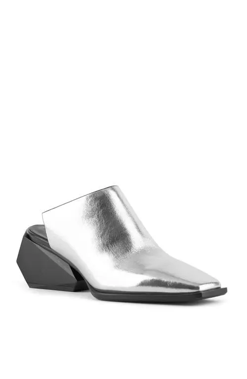 United Nude Ricky Mule Mid - Silver