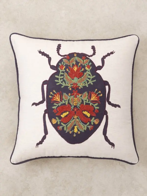 GAURI KOHLI Udaipur Pillow Cover, 20 X 20
