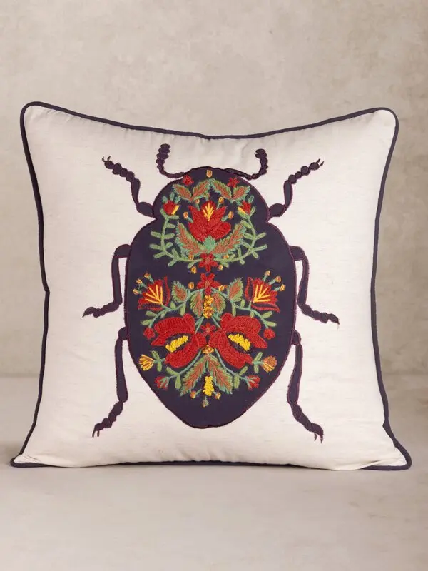 GAURI KOHLI Udaipur Pillow Cover, 20 X 20