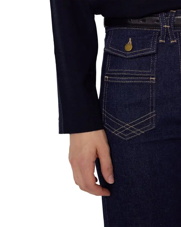 Gerard Darel Anna High-rise Flare Jeans - Universe