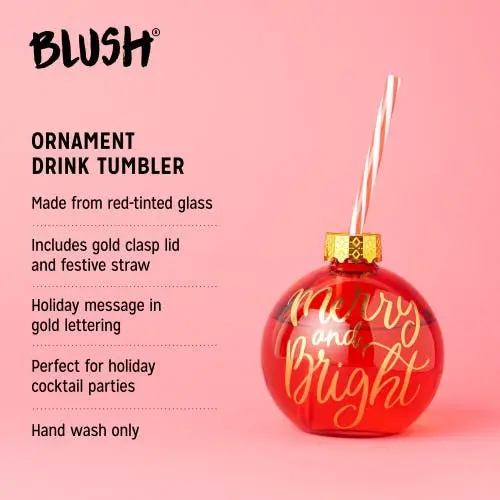 BLUSH Ornament Drink Tumbler