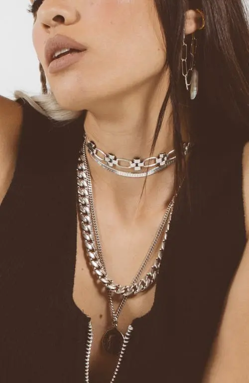 CHILD OF WILD Sicily Herringbone Chain Choker