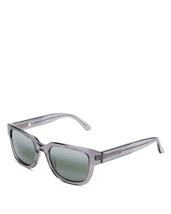 Vuarnet 53mm Square Sunglasses - Grey/greylynx