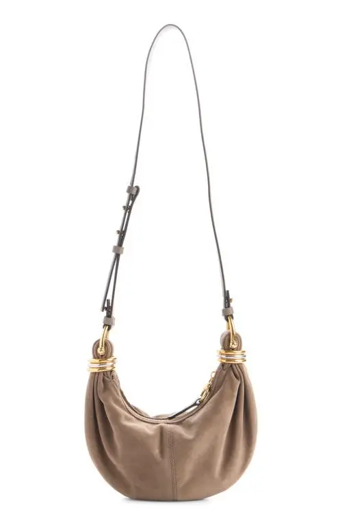 Chloé Mini Bracelet Suede Hobo Bag