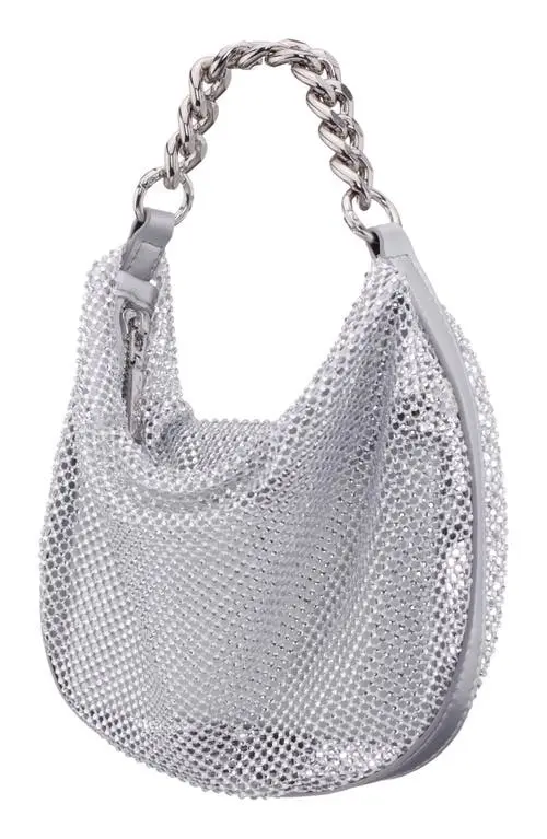 Nina Racquel Shoulder Bag - Silver