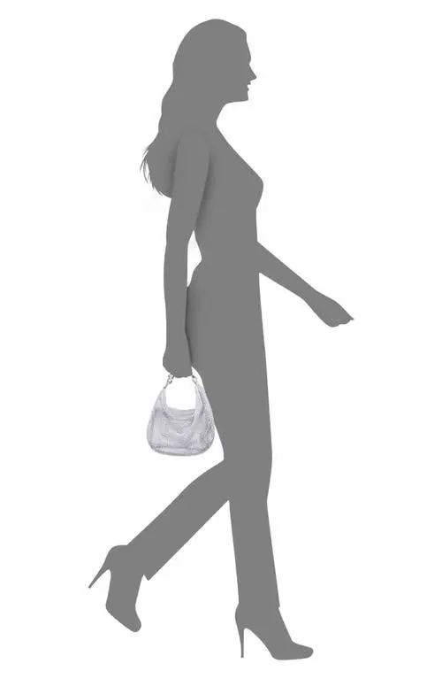 Nina Racquel Shoulder Bag - Silver