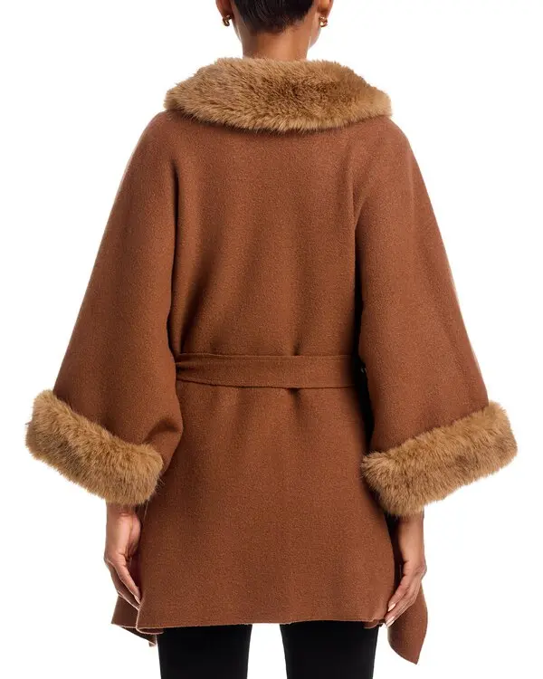 Alice + Olivia Joanne Sweater Coat - Camel