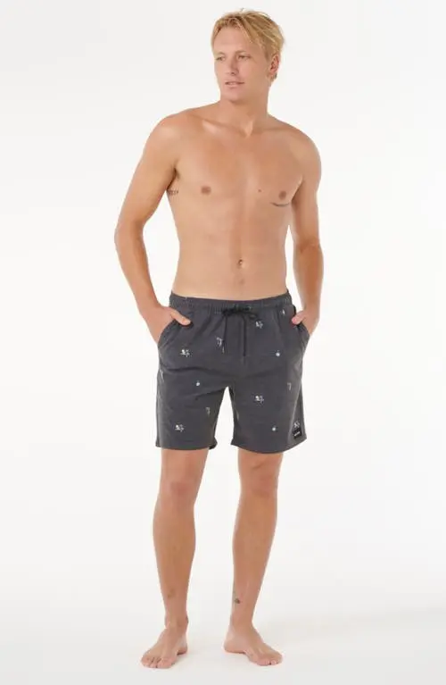 Rip Curl Printed Volley Swim Trunks
