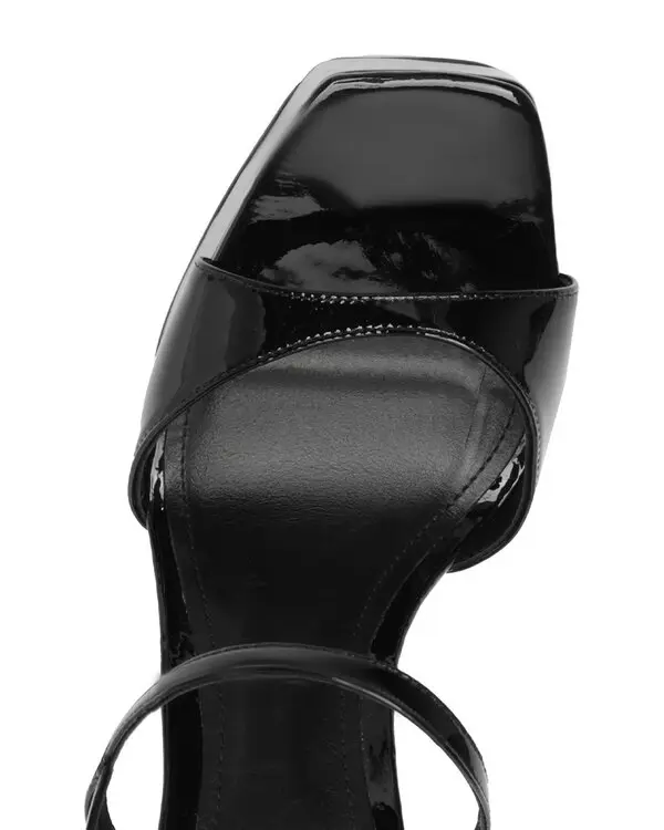 Schutz Arlene Platform Sandals - Black