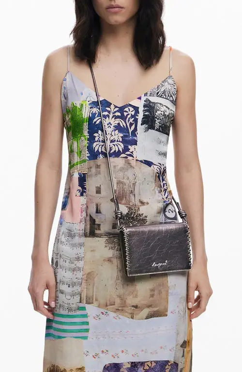Desigual Faux Leather Crossbody Bag
