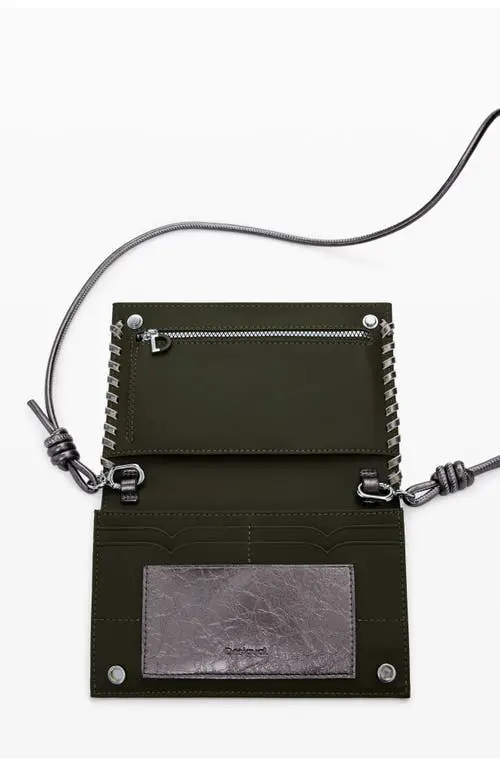 Desigual Faux Leather Crossbody Bag