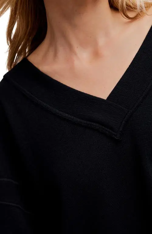 Free People Intimately Fp Staycation Pullover - Black