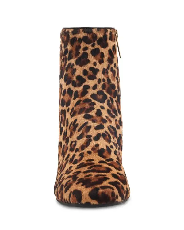 Aquatalia Domani Print Ankle Boots - Leopard