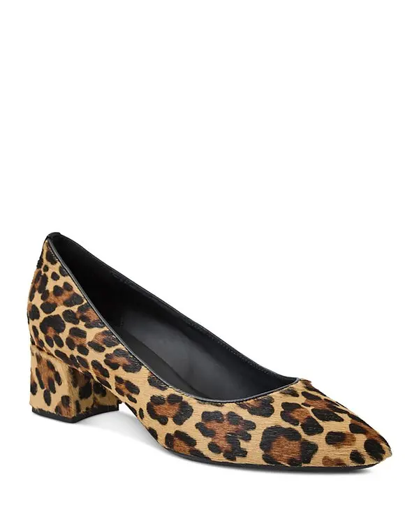Aquatalia Pasha Print Pumps - Leopard