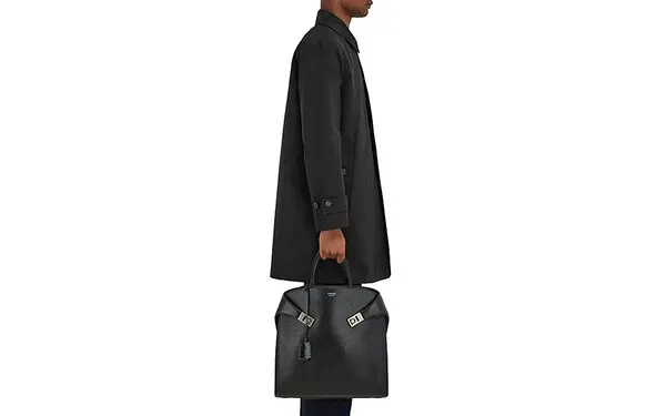 FERRAGAMO Hugsidney Leather Bag - Nero