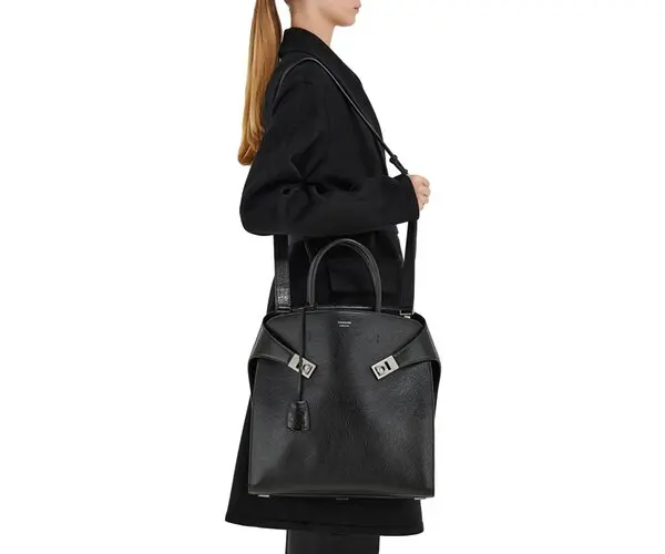 FERRAGAMO Hugsidney Leather Bag - Nero