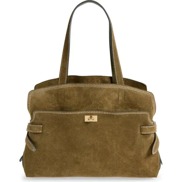 ANYA HINDMARCH Wilson Suede Tote