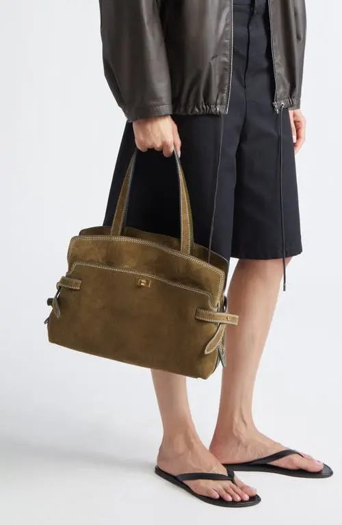 ANYA HINDMARCH Wilson Suede Tote