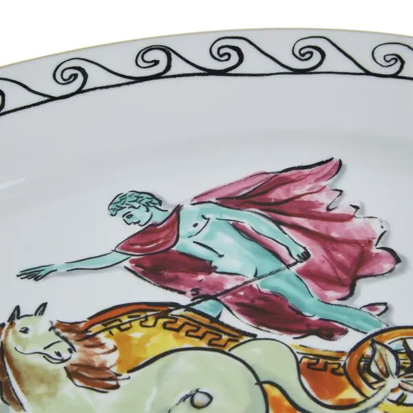 GINORI 1735 Il Viaggio Di Nettuno Medium Platter