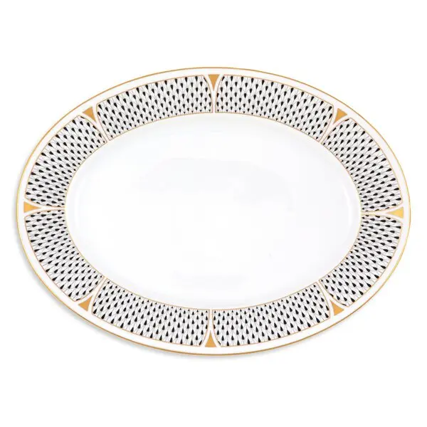 HEREND Porcelain Oval Platter