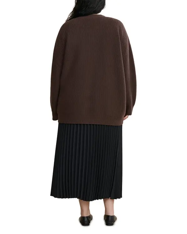 Jenni Kayne Cashmere Cocoon Cardigan - Chocolate
