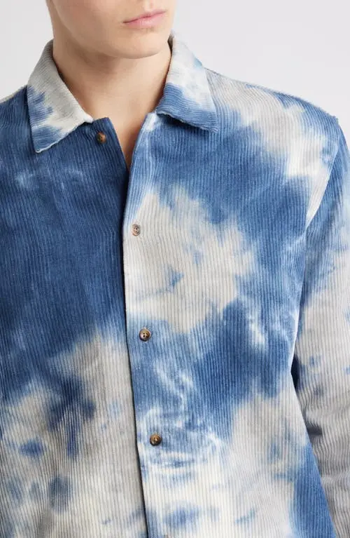 RIZORT Curtis Tie Dye Denim Shirt Jacket