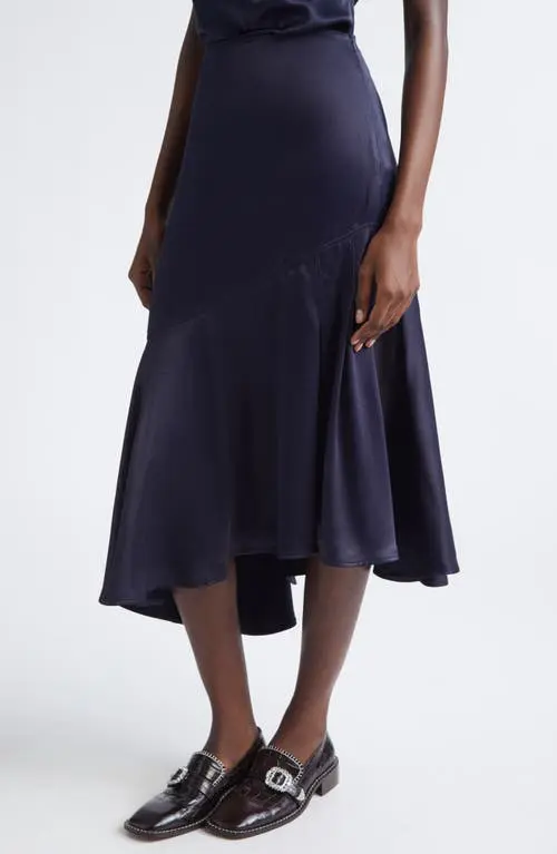 WALES BONNER Solstice Asymmetrical Midi Skirt