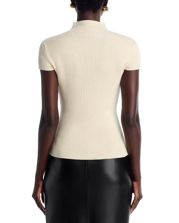 Elie Tahari The Ramona Rib Top