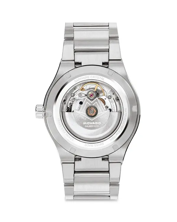 Movado Museum Imperiale Watch, 40mm - Gray/silver
