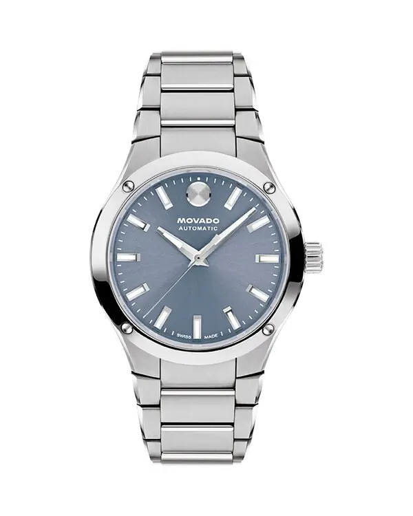Movado Museum Imperiale Watch - Blue/silver