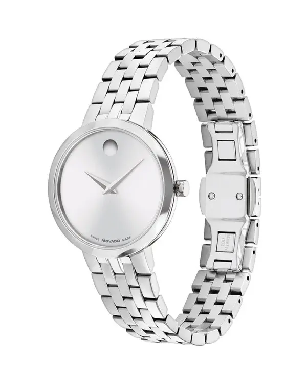 Movado Museum Classic Watch - Silver/silver