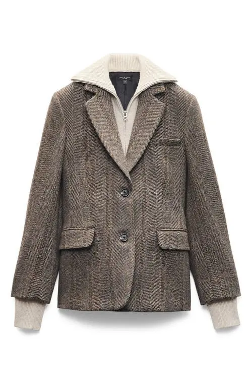 Rag & Bone Frank Blazer - Brown Multi