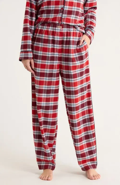 Lunya Brushed Flannel Pajama Pants