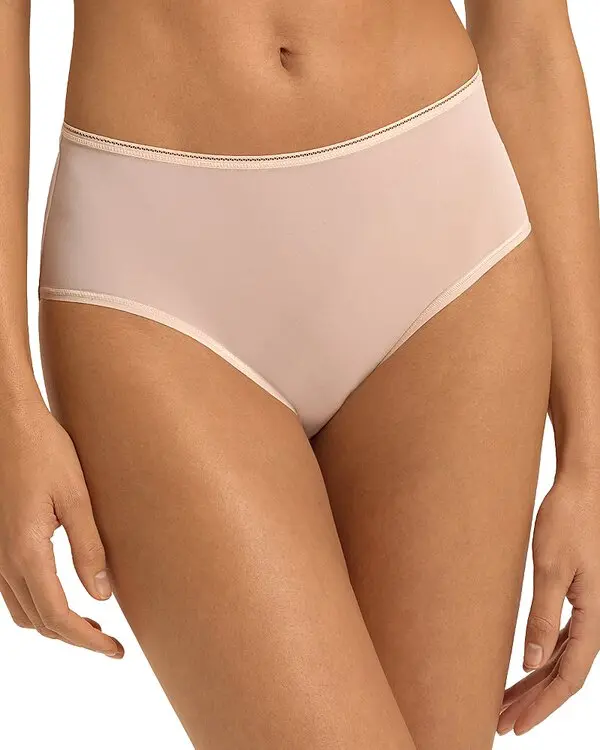 Hanro Smooth Illusion Tulle Brief - Beige