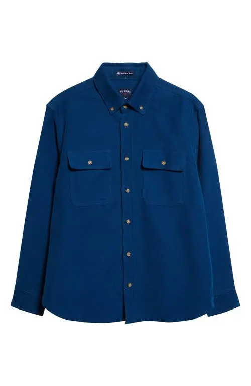 NOAH Cotton Moleskin Button-down Shirt - Ottamo