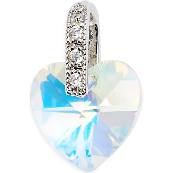 THE SIS KISS Enchanted Heart Charm - Silver