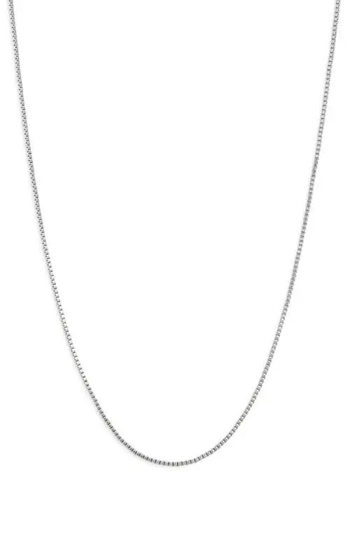 THE SIS KISS Vivian Chain Necklace - Silver