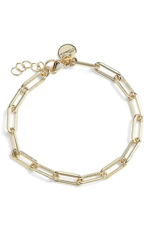 THE SIS KISS Leo Link Bracelet - Gold