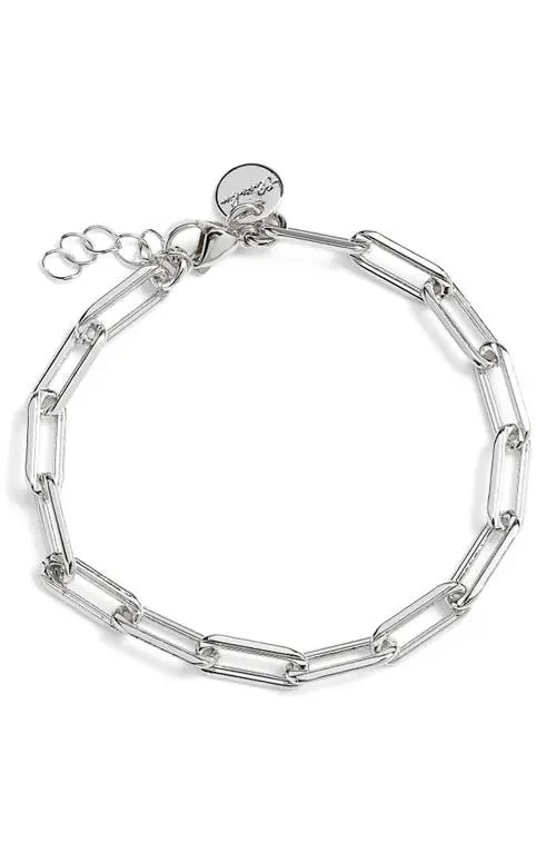THE SIS KISS Leo Link Bracelet - Silver
